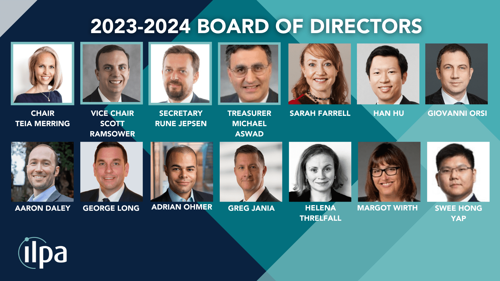 Teia Merring of USS selected ILPA Board Chair | Institutional Limited ...